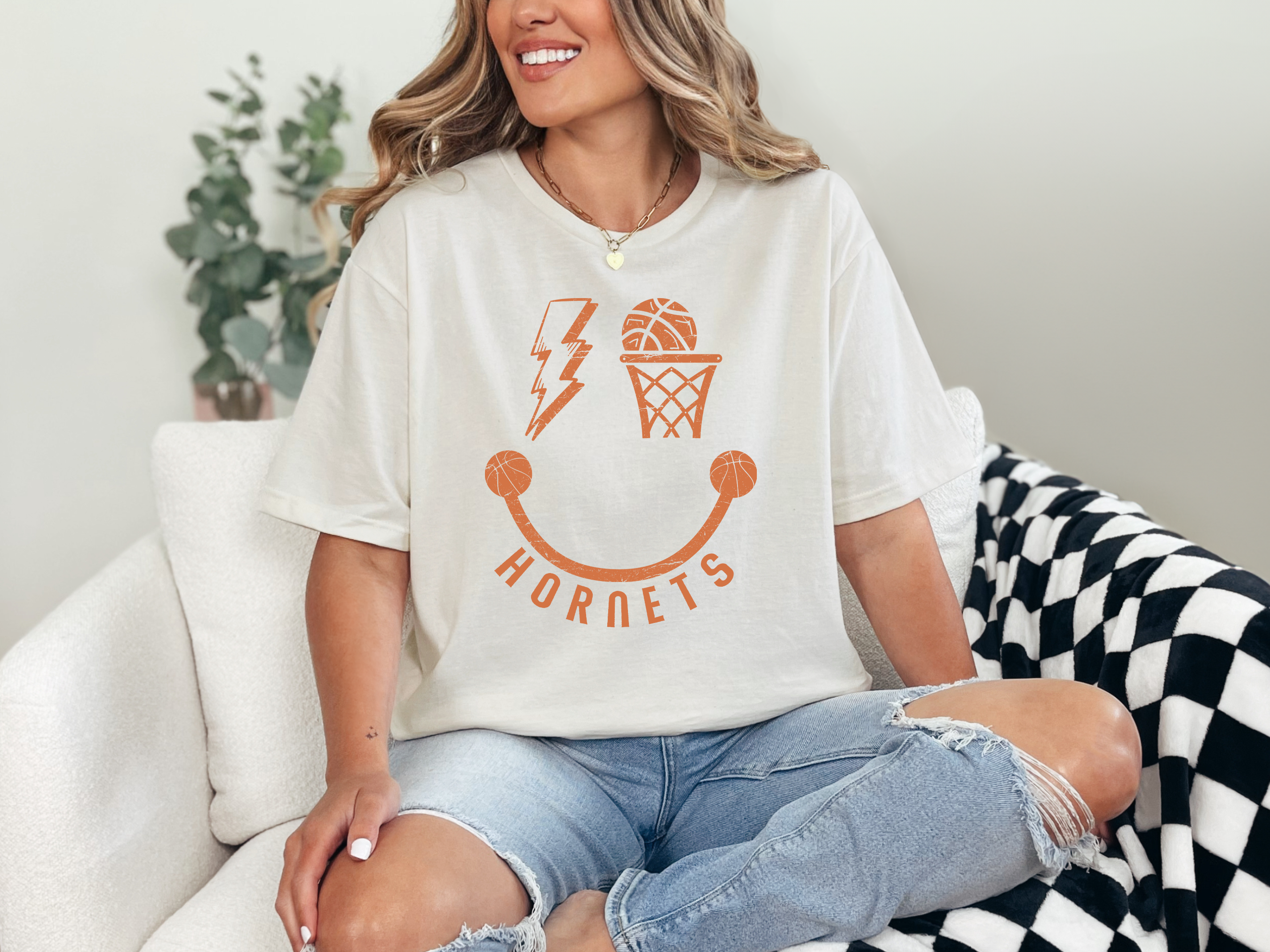 Basketball Smiley Team Tee – The Sub Station 2020